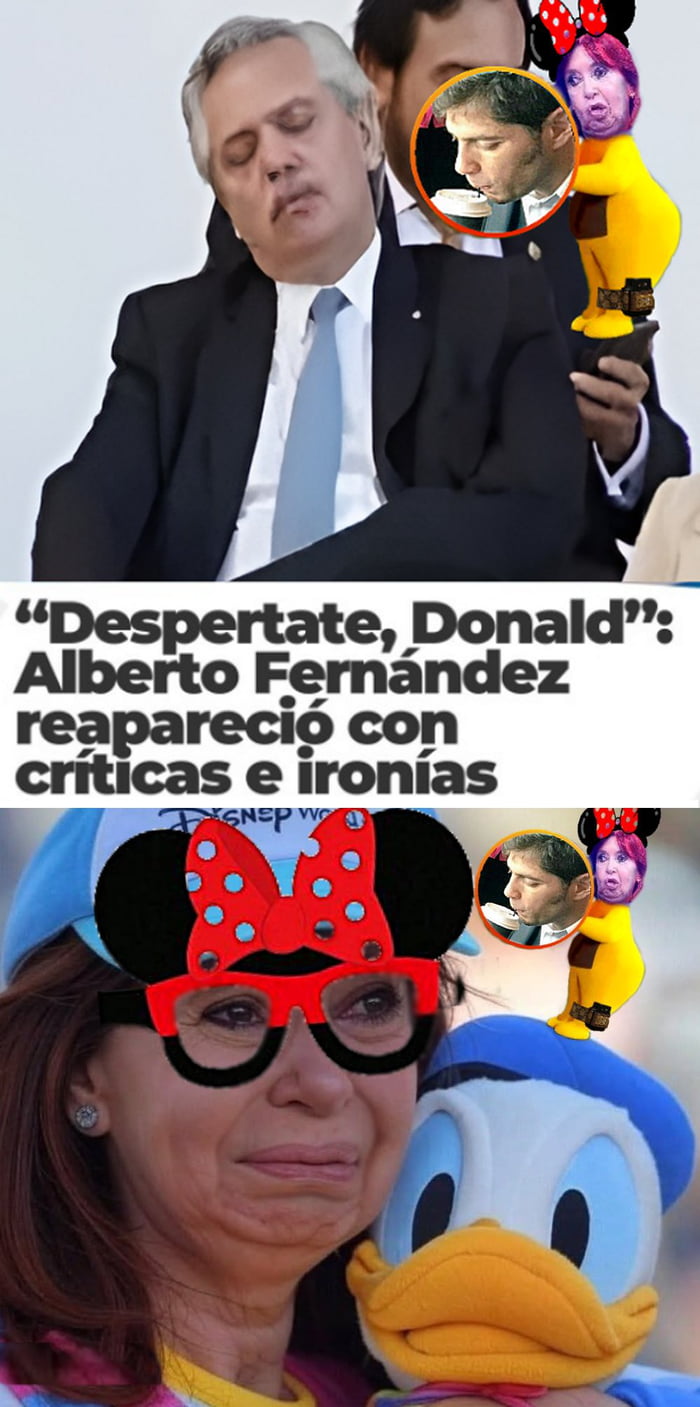“Despertate, Donald”: Alberto Fernández reapareció con críticas e ...