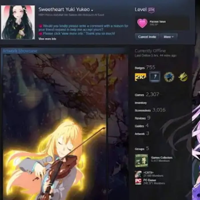 Steam profile of the Saudi prince who bought EA - we are in good hands - 9GAG