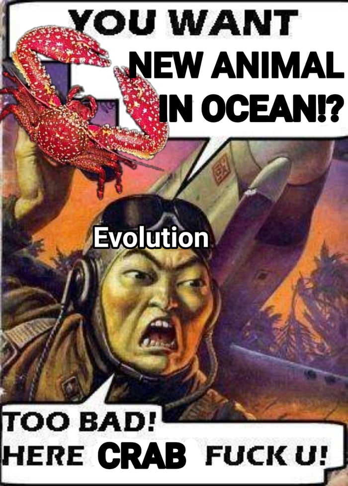 Carsinini... Carnisi... Carnisisinis... Carniti-*uck! Crabification... - 9GAG