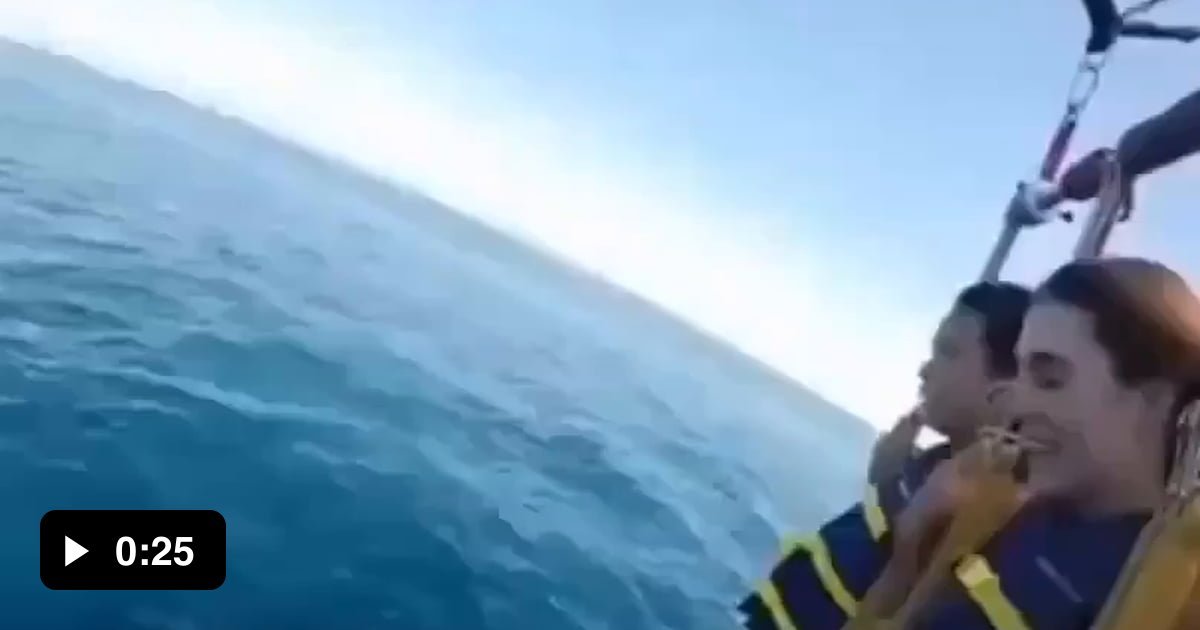 Parasailing Gone Wrong - 9GAG