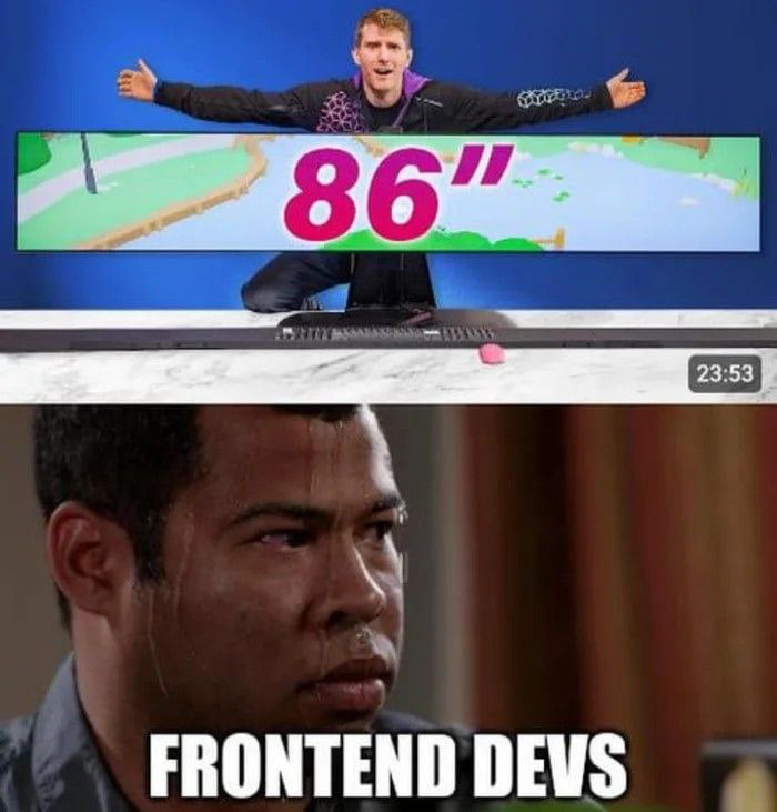 Monitor 86" - 9GAG