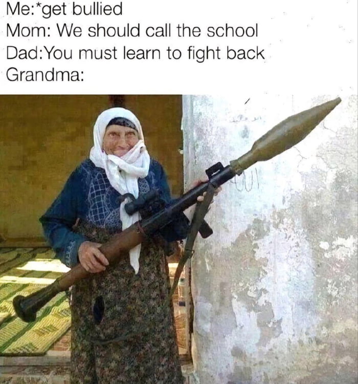 Grandma in the action. - 9GAG