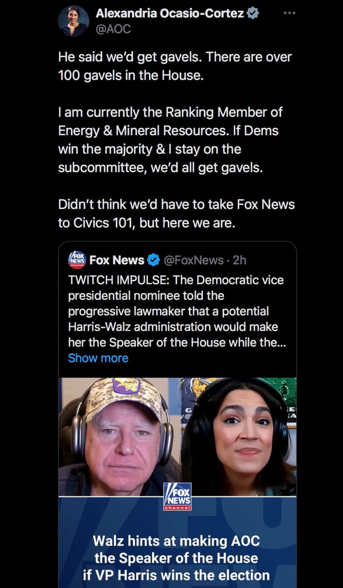 AOC roasted fox - 9GAG