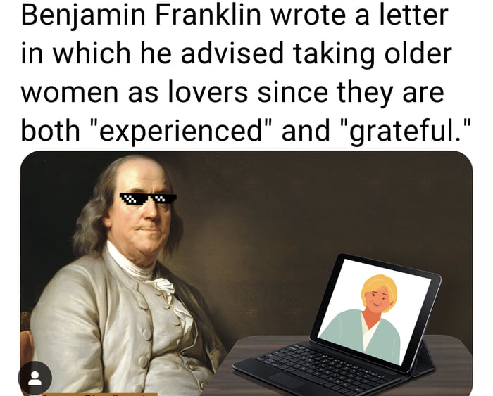 When Benjamin Franklin wasn't pushing up his bifocals to go fly a kite in a rain storm, he was ...