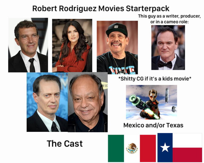 Robert Rodriguez Movies Starterpack - 9GAG
