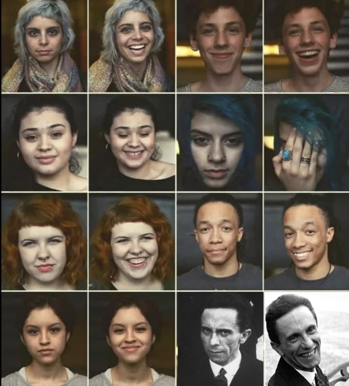 Before and after being told they look beautiful - 9GAG