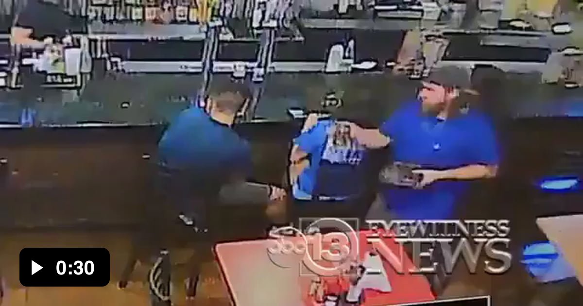 Man hits back woman without spilling his beer - 9GAG