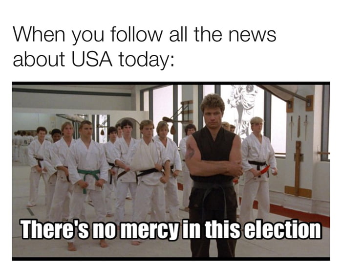 Just dug out an old meme format, almost as old as the election ...