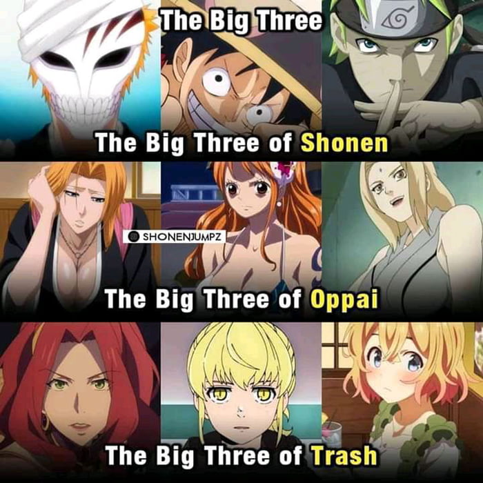The Big Three - 9GAG