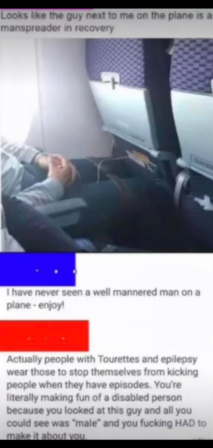 Person makes fun of person with Tourette's - 9GAG