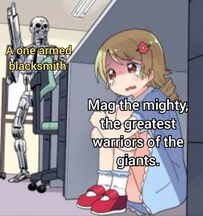 Donal Noye vs Mag the Mighty - 9GAG