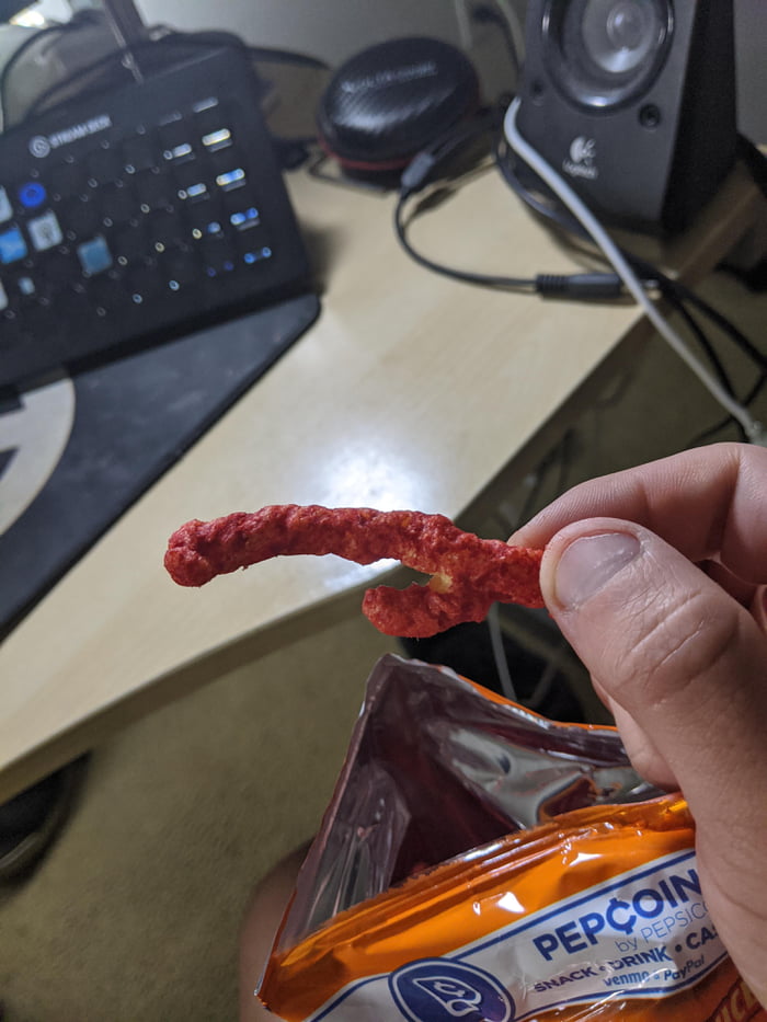 Hot cheeto vibrator LOL - 9GAG