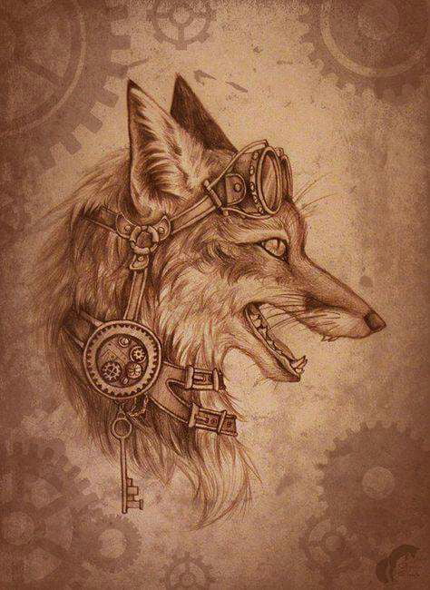 Steampunk Fox - 9GAG