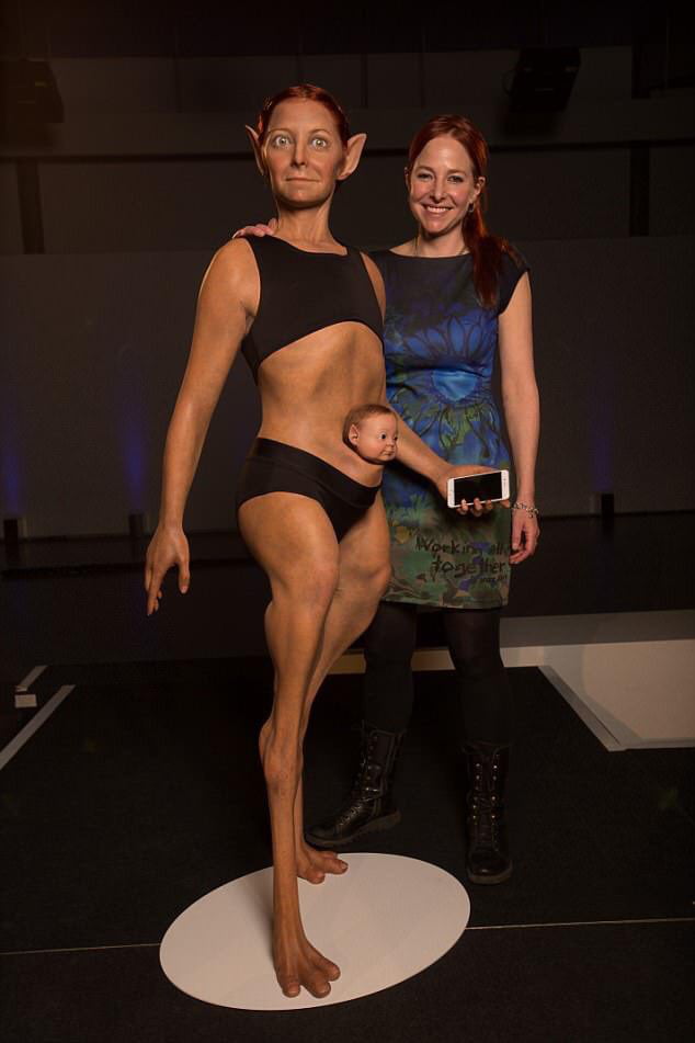 This is what a perfect human would look like. At least how Prof Alice Roberts would correct ...