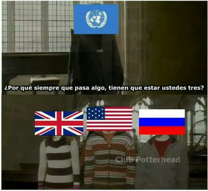 Why is it when something happens, it is always you three? - 9GAG