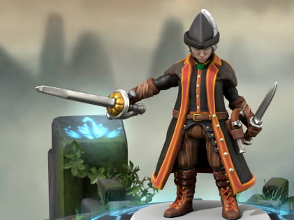 My attempt on making a Lady Maria mini (still not finalized) created ...