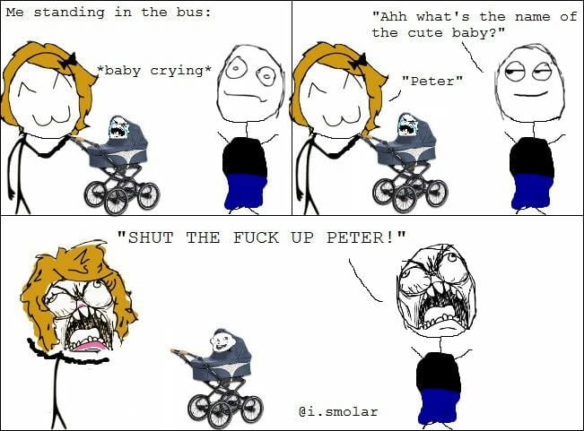 An old rage comic appears - 9GAG