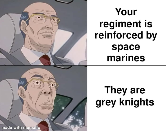 Bit late to the grey Knight memes - 9GAG