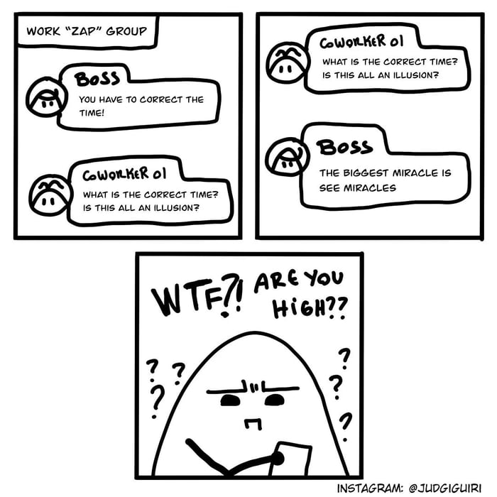 Random nonsense work chat... - 9GAG