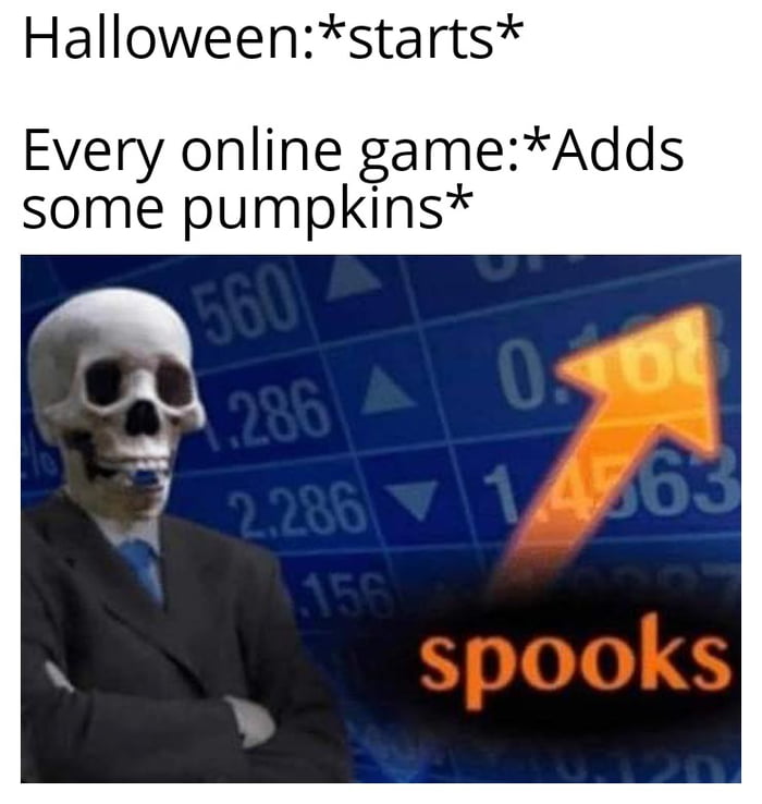 Ah yes very spooky - 9GAG