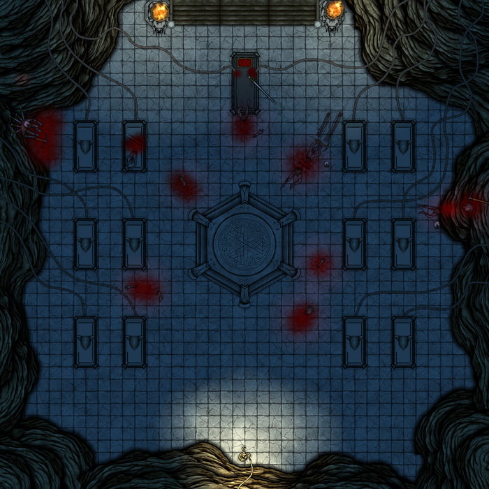 DnD battle map, sharing it for the Dm's out there. Feel free to check ...