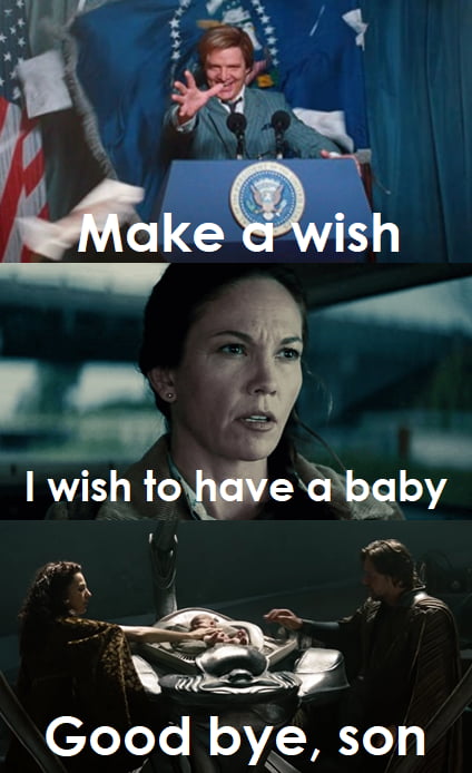 Wonder Woman 1984 : Martha Kent didn't give up her wish - 9GAG