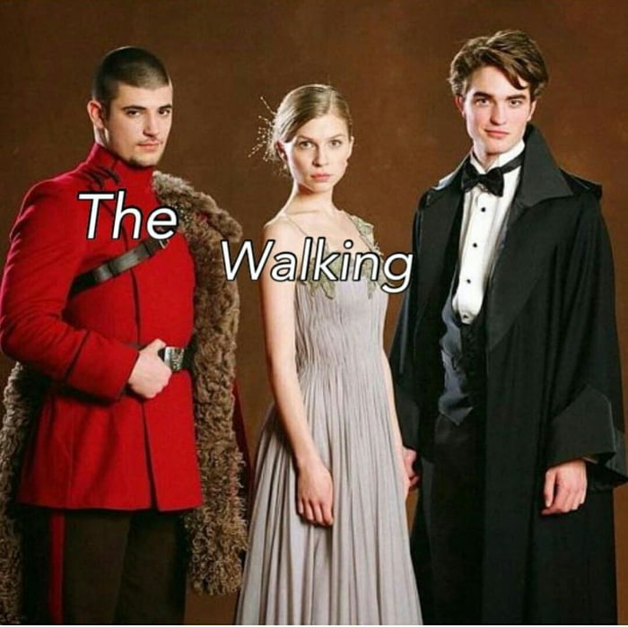 The walking .... - 9GAG