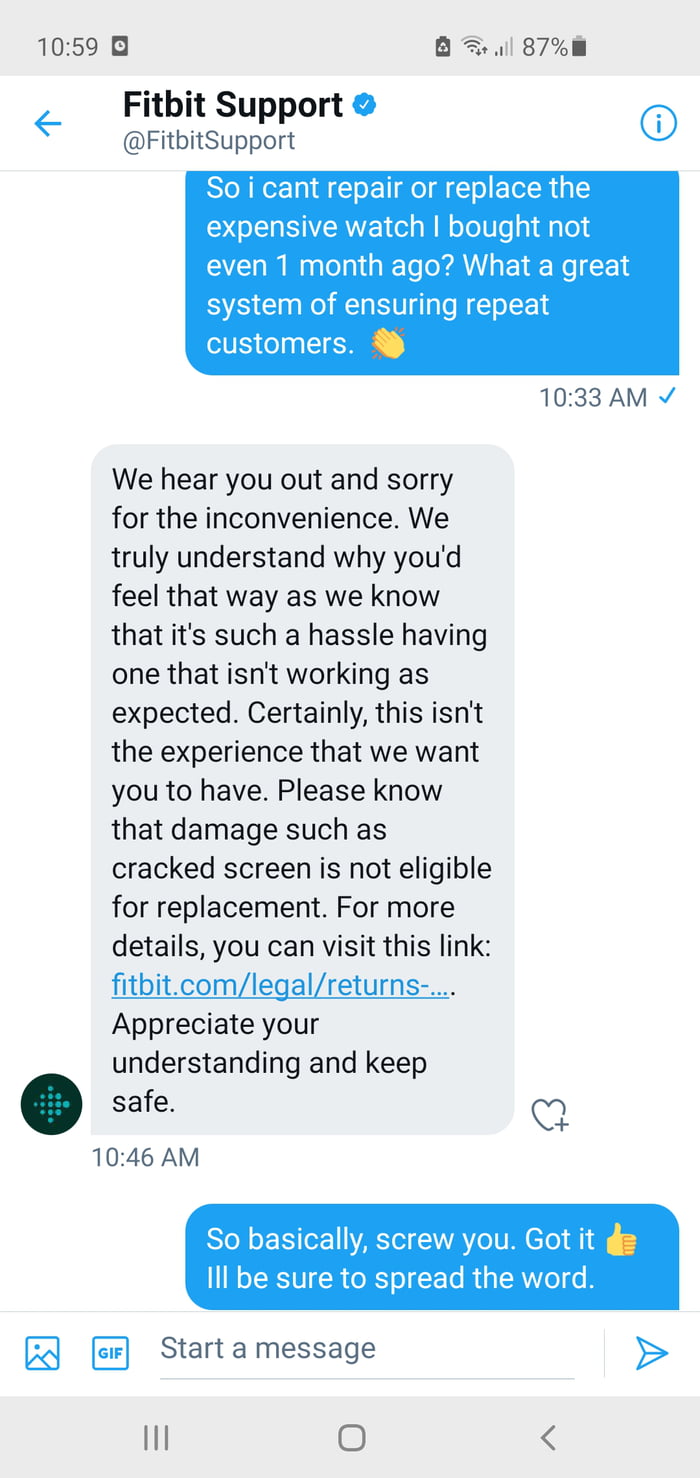Fitbit offers no way to repair or replace a broken Sense screen, which ...