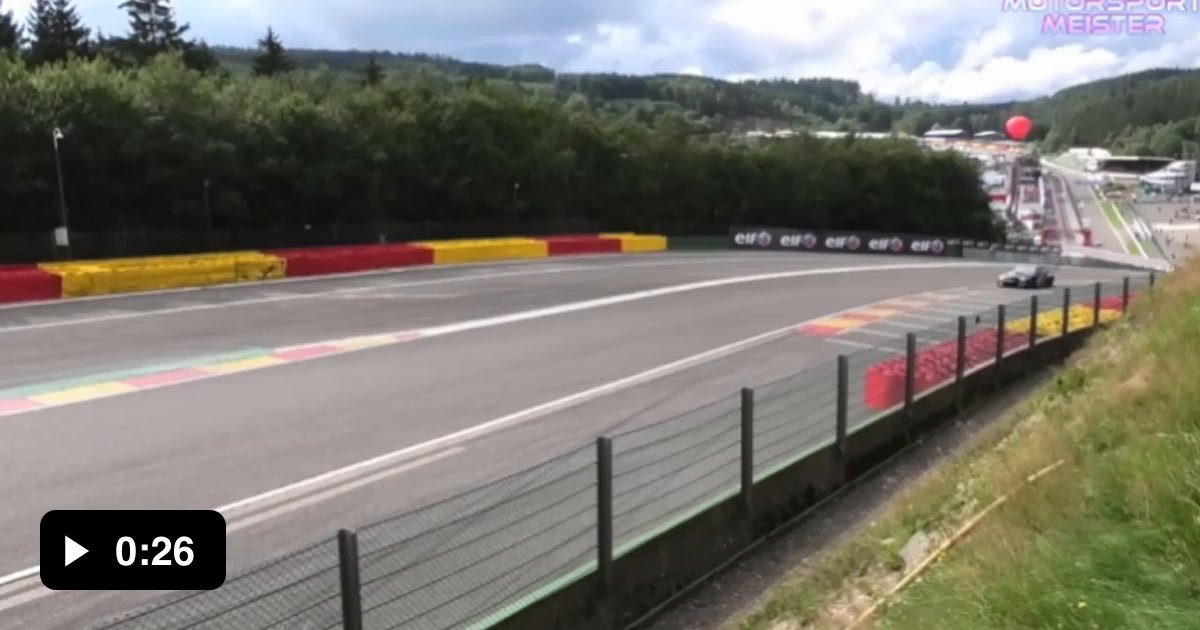 24 Hours of Spa crash - 9GAG