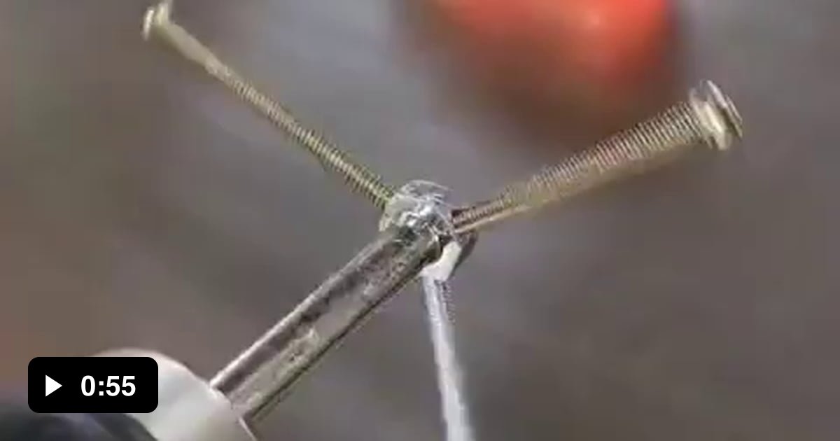 Pulling a glass cane - 9GAG