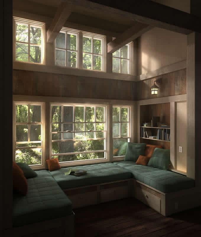 A Cozy Reading Nook - 9GAG