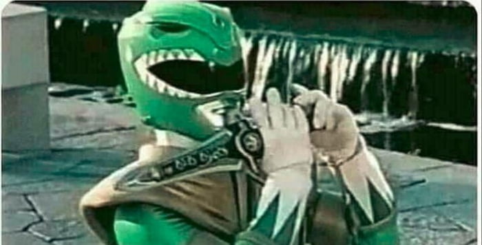 Today I couldn't sleep thinking that the Green power ranger had a ...