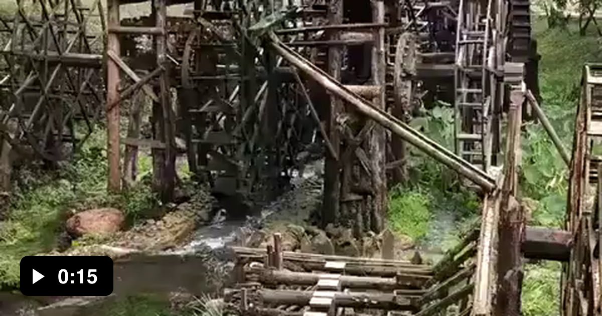 Gorgeous ancient water mill - 9GAG