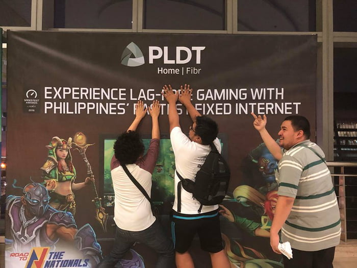 PLDT's old lines are causing the lag in DOTA 2 Philippines...just ...