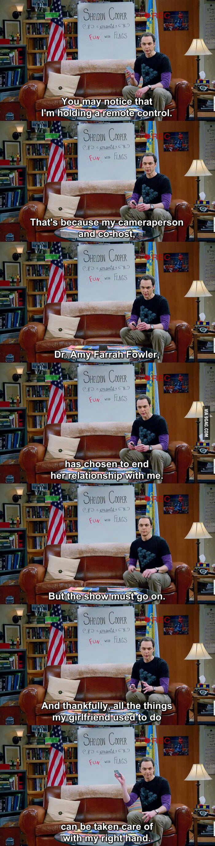 Sheldon is love ,Sheldon is life - 9GAG