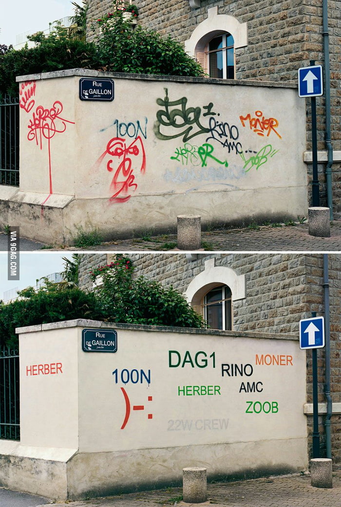 OCD graffiti artist. - 9GAG