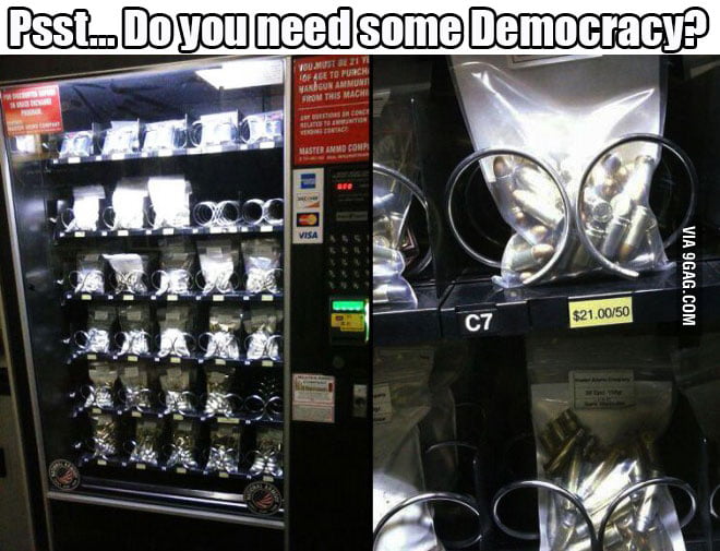 Gun vending machine in Chicago - 9GAG