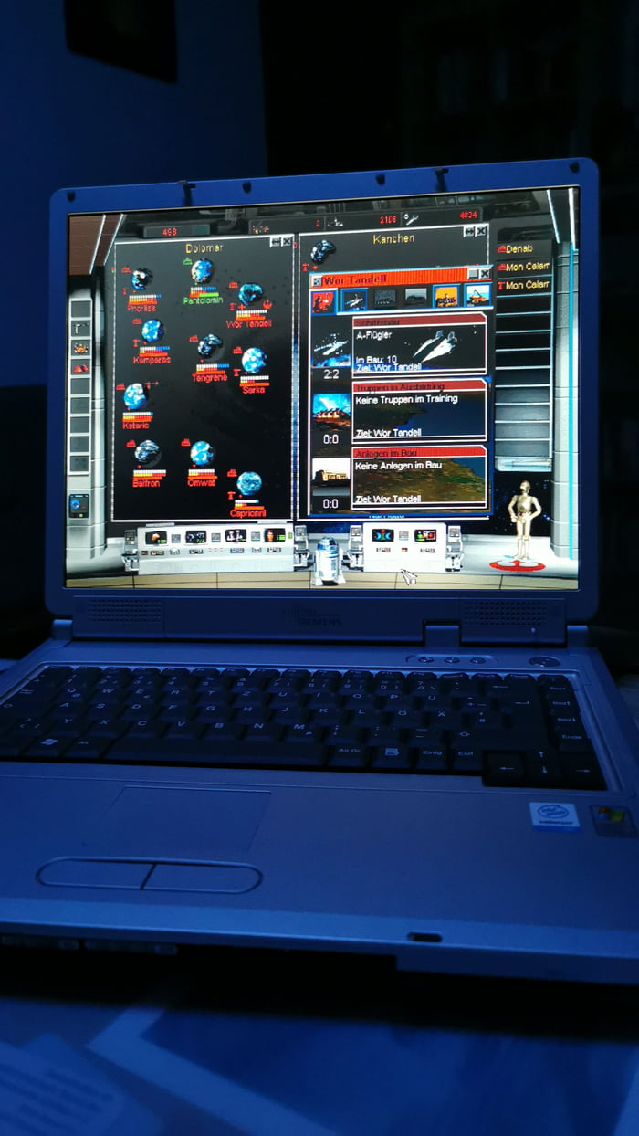 Sitting in my office and have some retro Star Wars fun... bought this ...