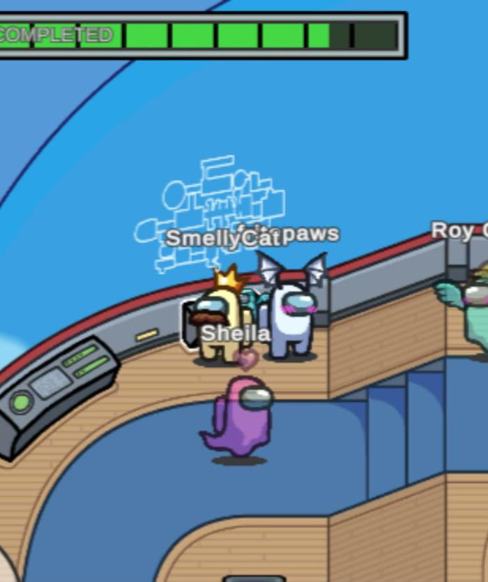 Little angel ghost next to banana. Is it a glitch? - 9GAG