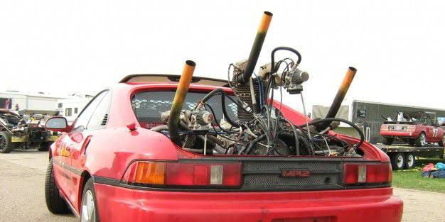 MR2 with a radial engine - 9GAG