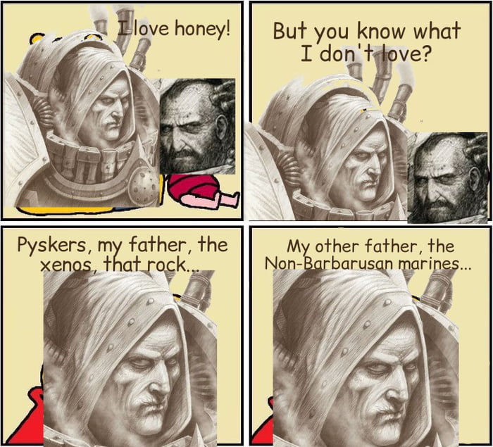 Primarch origin meme 2: Mortarian - 9GAG
