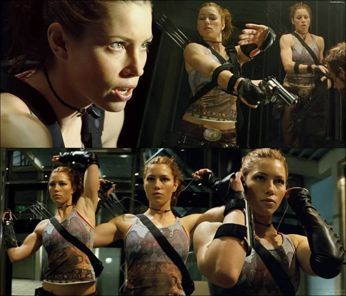 Jessica's Biel's amazing body in Blade Trinity - 9GAG