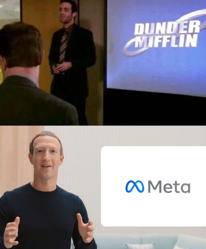 Meta is gonna be flooded with sexual predators just like Dunder Mifflin Infinity - 9GAG