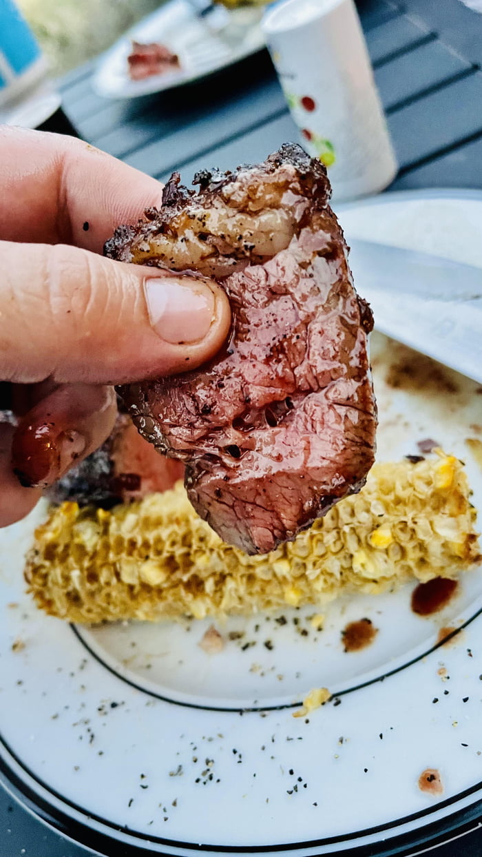 Tri tip with the fat cap! So tasty! - 9GAG