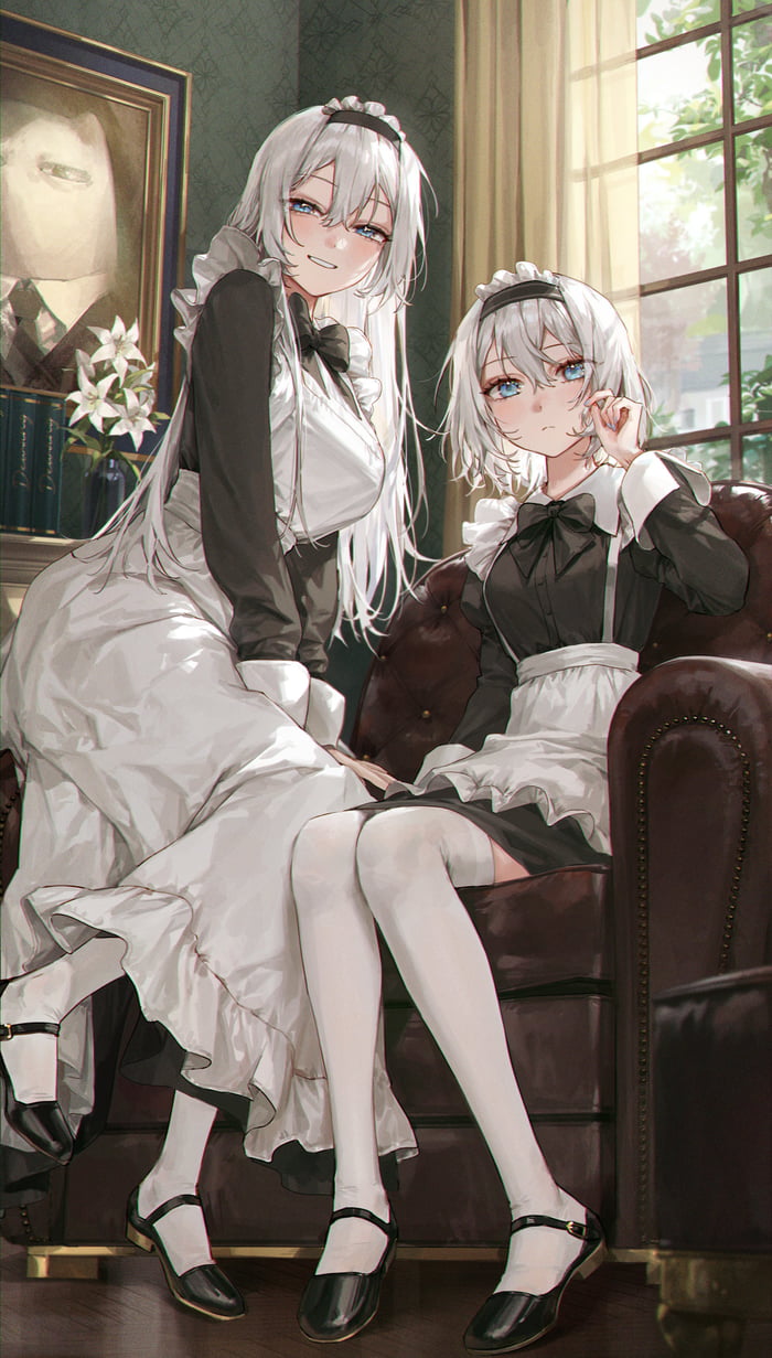 Two Cute Maids - 9GAG