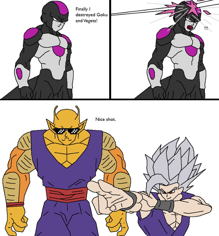 Gohan with the headshots - 9GAG