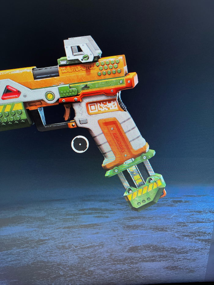 QR code 🤔 its on all the events Gun - 9GAG