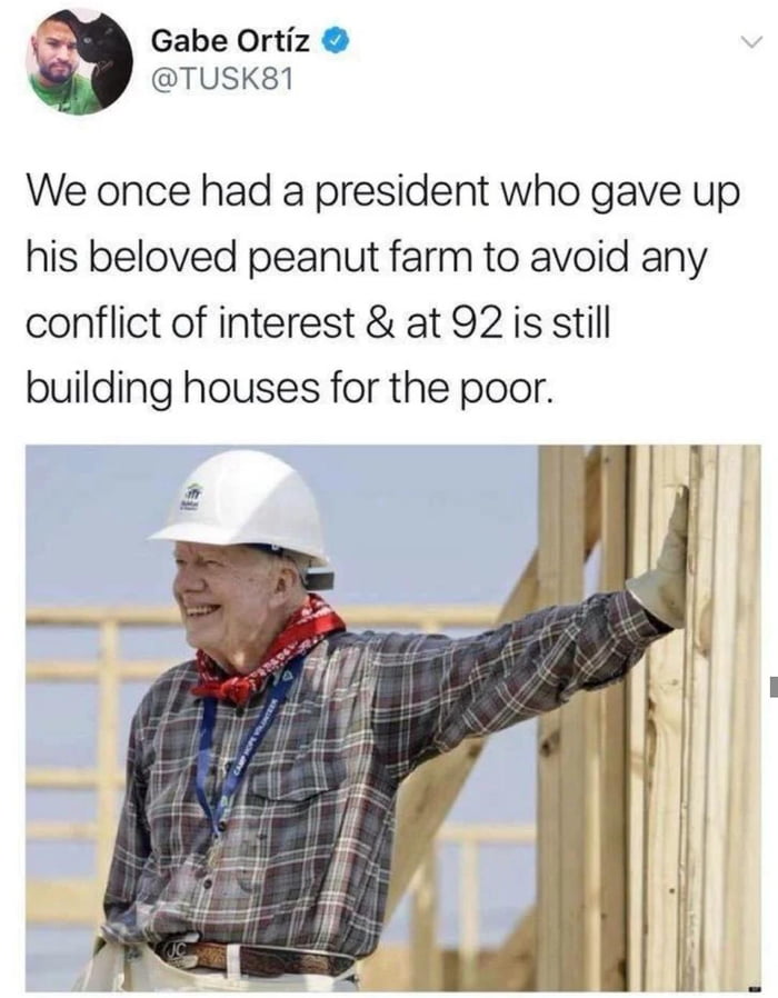 Jimmy carter everybody. - 9GAG