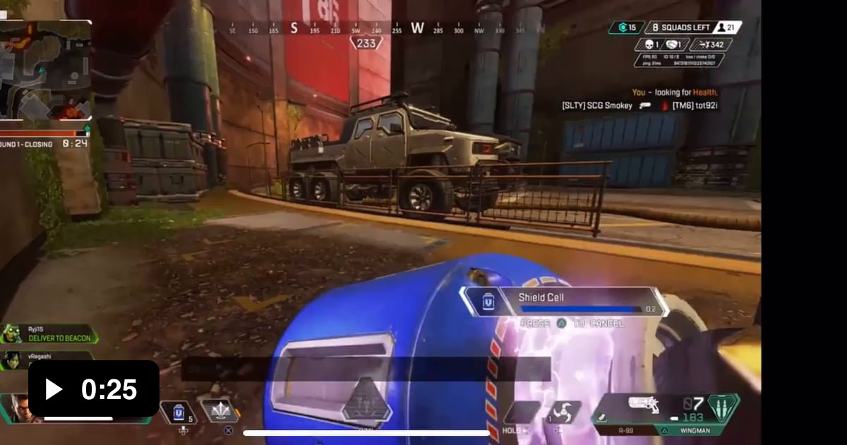 How to deal with sweats on Apex S13 - 9GAG