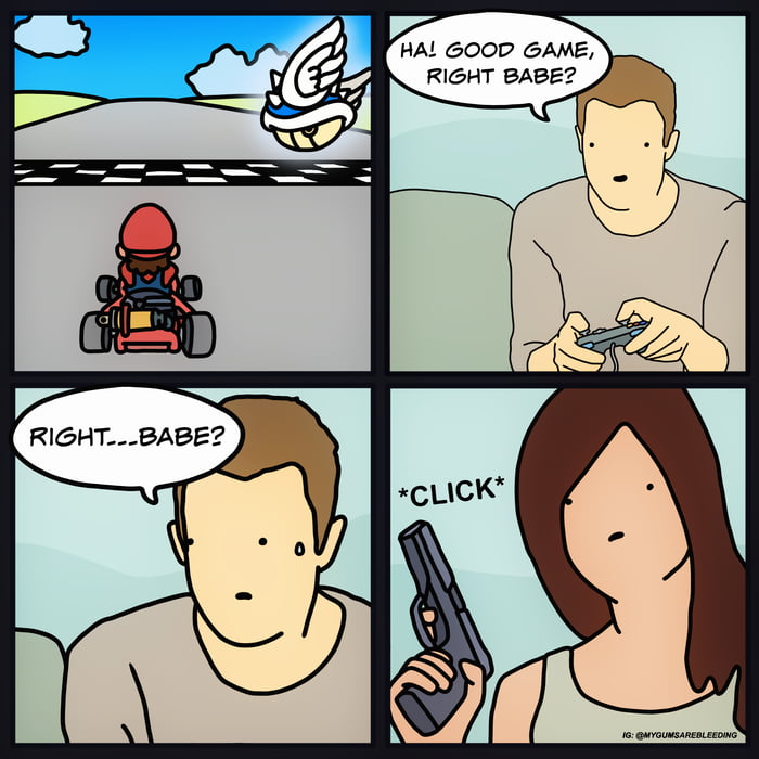 Blue Shell Blues - 9GAG